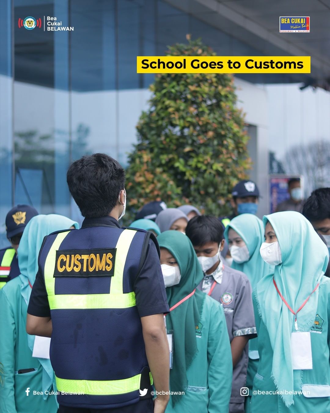 School Goes To Customs - Bea Cukai Belawan