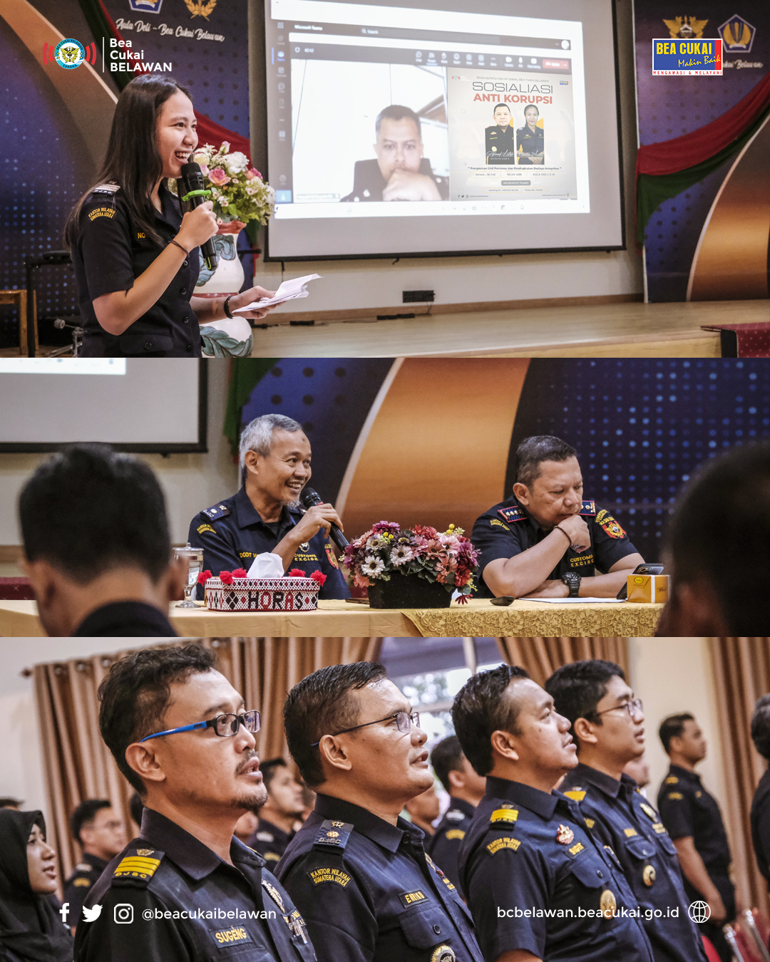 Sosialisasi Anti Korupsi - Bea Cukai Belawan