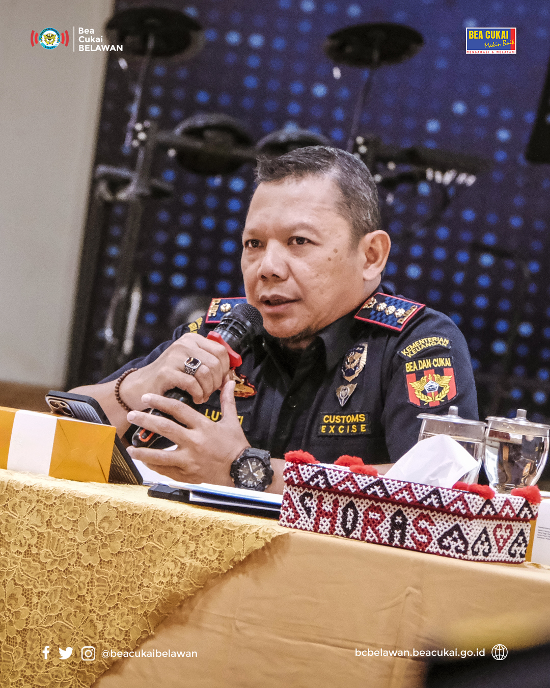 Sosialisasi Anti Korupsi - Bea Cukai Belawan